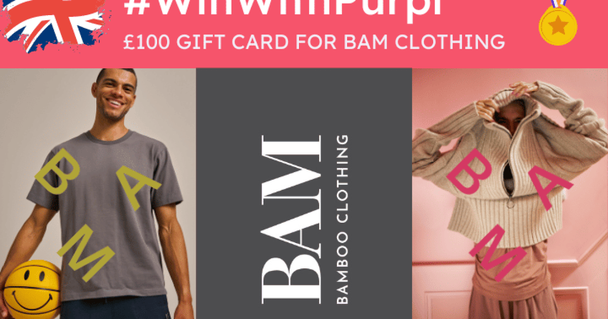 Win a BAM Clothing Gift Card worth £100 | Purpl Disabled Discounts