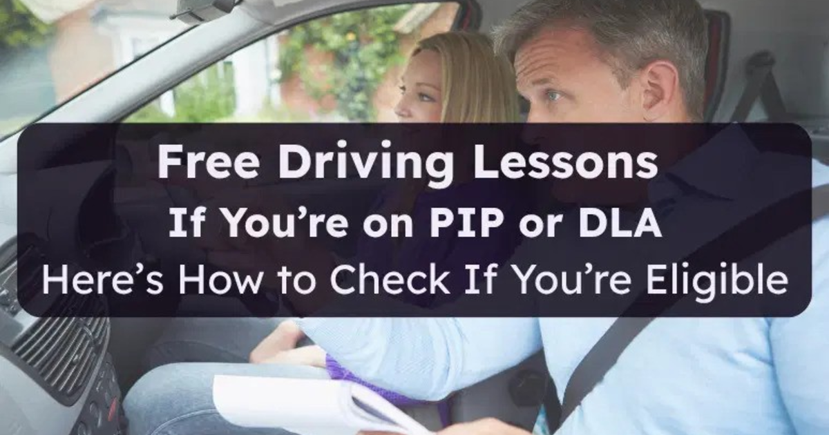 Free Driving Lessons for those on PIP: Unlock Your Freedom - Purpl ...