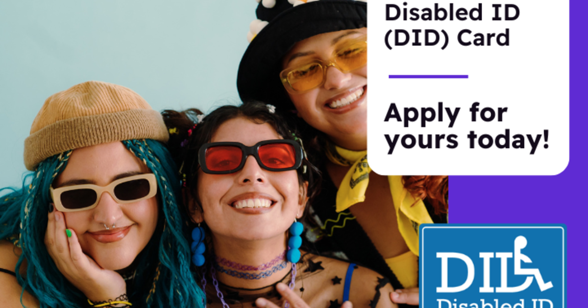 Not Every Disability is Visible - Applying for a Disabled ID (DID) Card ...