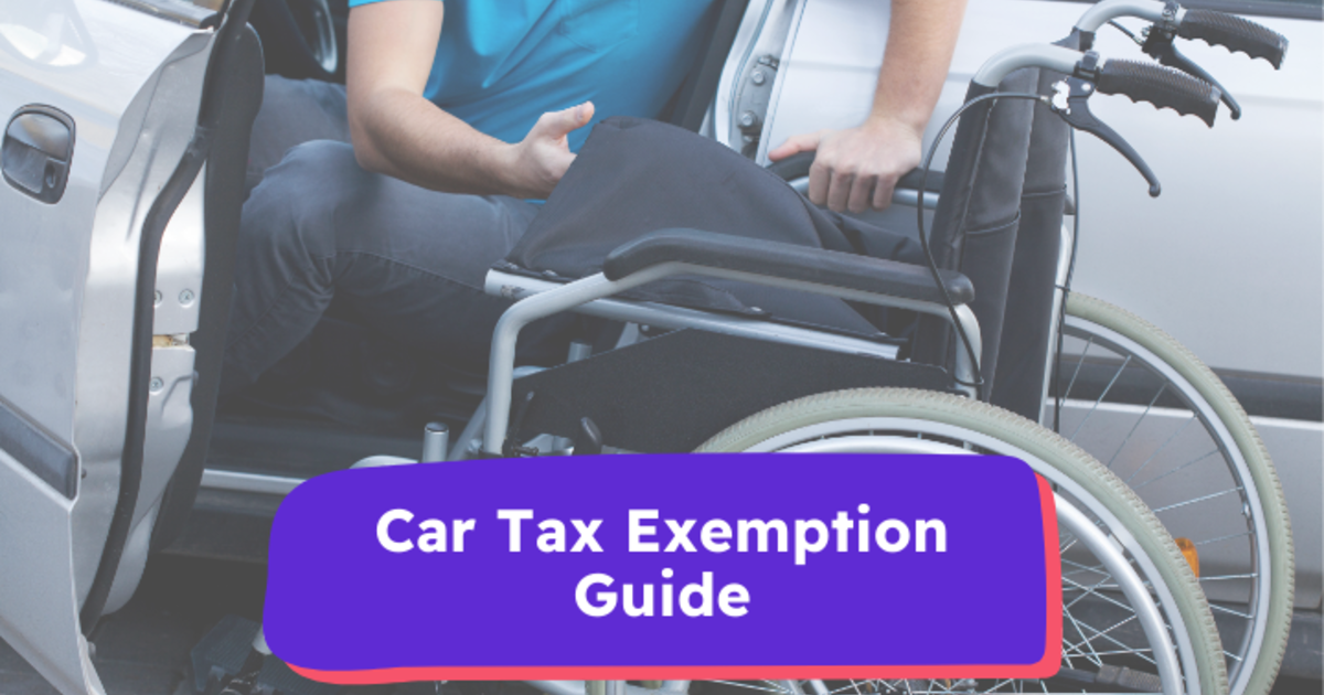 Understanding Car Tax Discounts for Disabled People in the UK | Purpl ...