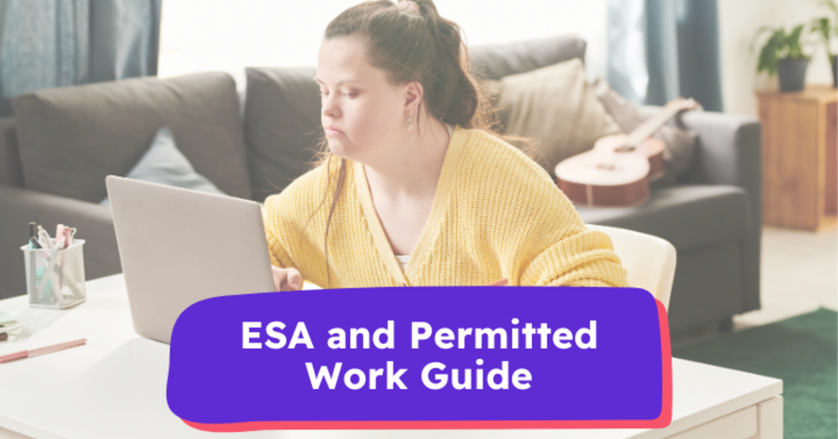Employment and Support Allowance and Permitted Work - Purpl | Purpl ...