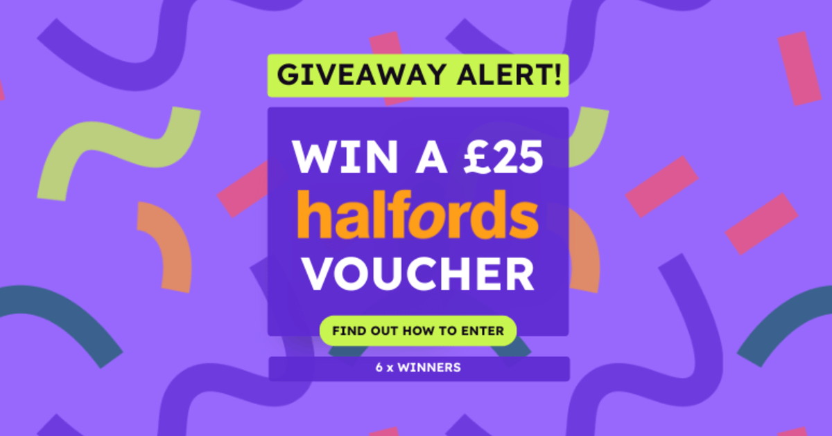 Halfords Competition for Purpl Members: Enter Now - Purpl | Purpl ...